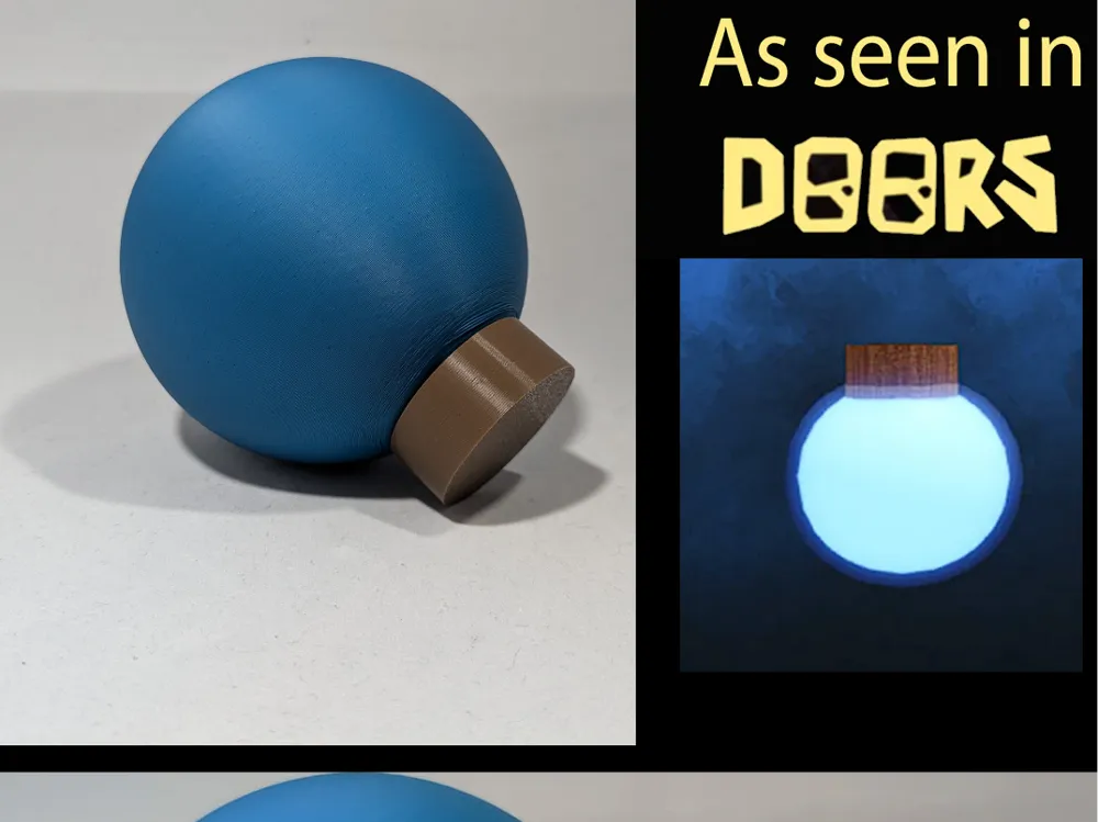 Shield potion from Doors (Roblox) by Together 3D - MakerWorld