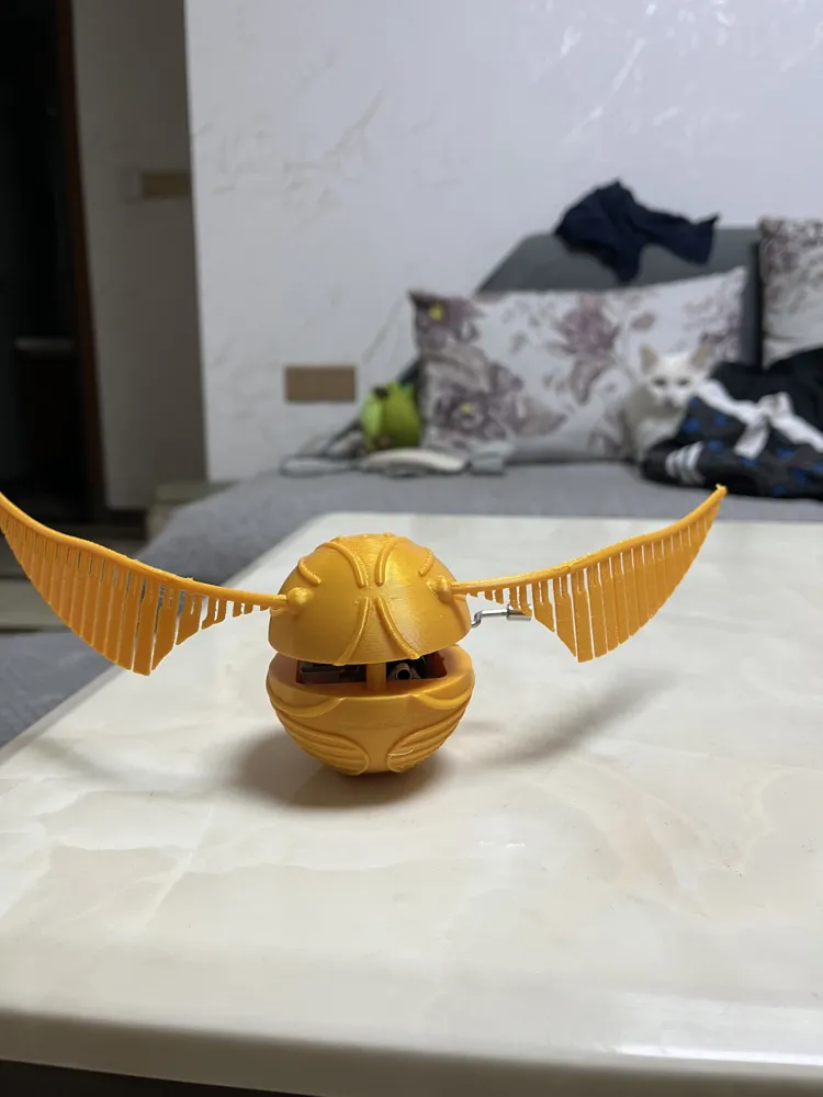 Golden Snitch music box by Chua MakerWorld: Download Free 3D Models