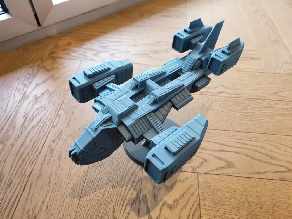 UEF T2 Gunship "Stinger" by Evasive_Brain MakerWorld: Download Free 3D Models