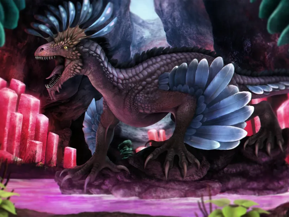 Ark Rock Drake Relief sculpture by Dragons Horde Prints - MakerWorld