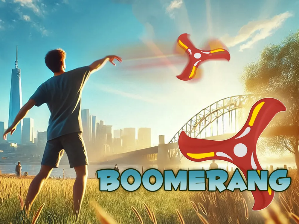 Boomerang - Free 3D Print Model - MakerWorld
