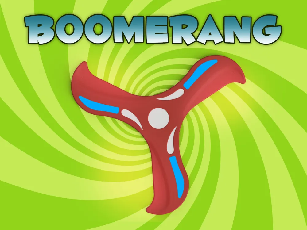 Boomerang - Free 3D Print Model - MakerWorld