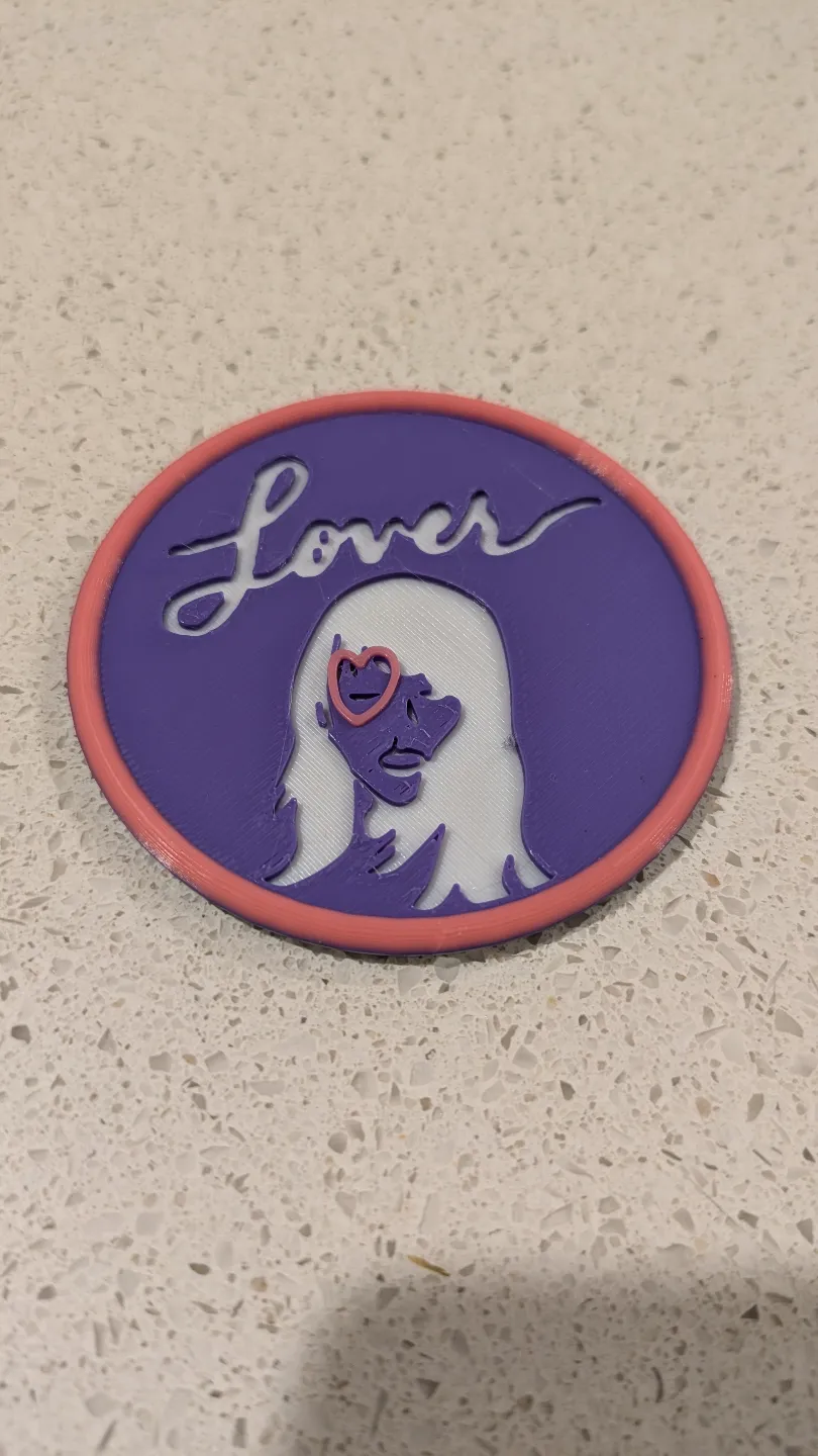 Taylor Swift Lover Token by Bungleboy - MakerWorld