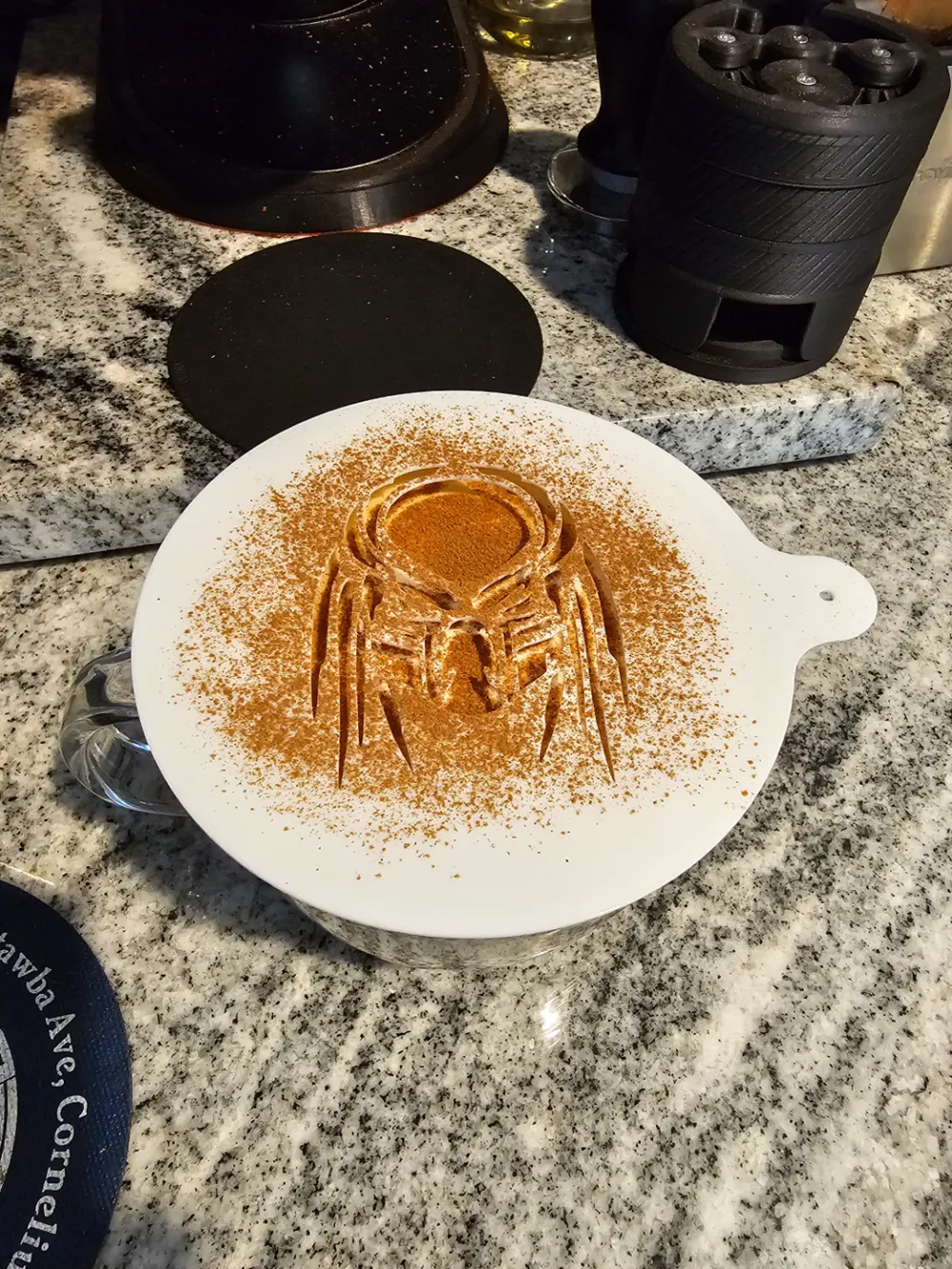 Perfect Predator Latte Art Stencil by Perfect Prints - MakerWorld