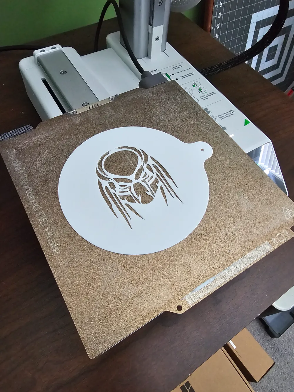 Perfect Predator Latte Art Stencil by Perfect Prints - MakerWorld