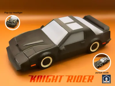 knight rider 3d print model download - MakerWorld