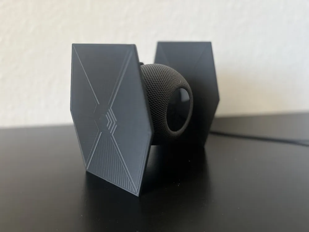 TIE Pod mini - HomePod mini stand - Free 3D Print Model - MakerWorld