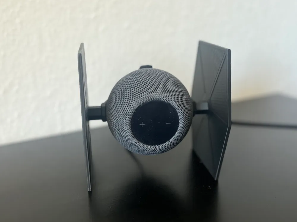 TIE Pod mini - HomePod mini stand - Free 3D Print Model - MakerWorld