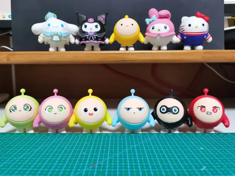 Egg仔 Party x Protagonist Series 03 - Egg Xiaofen (with decompression coloring video) by MAN GO ...