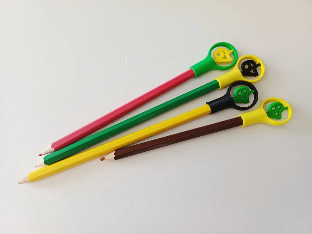 Spinner Six-Seven 67 pencil topper | Crayons - Free 3D Print Model ...
