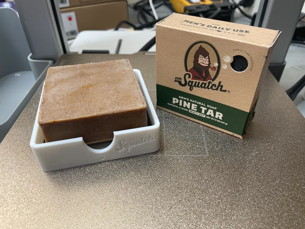 Dr. Squatch Soap Dish V2 by NaiSnikda - MakerWorld