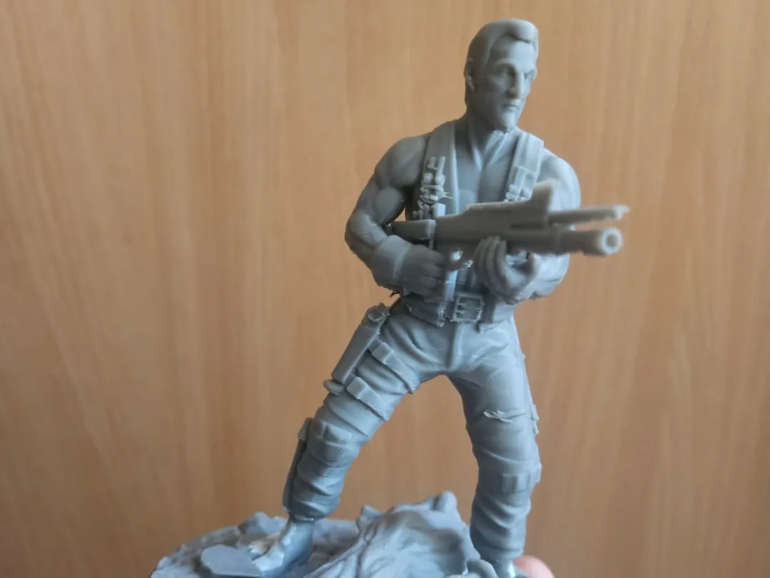Arnold Schwarzenegger (Alan Dutch) - Free 3D Print Model - MakerWorld