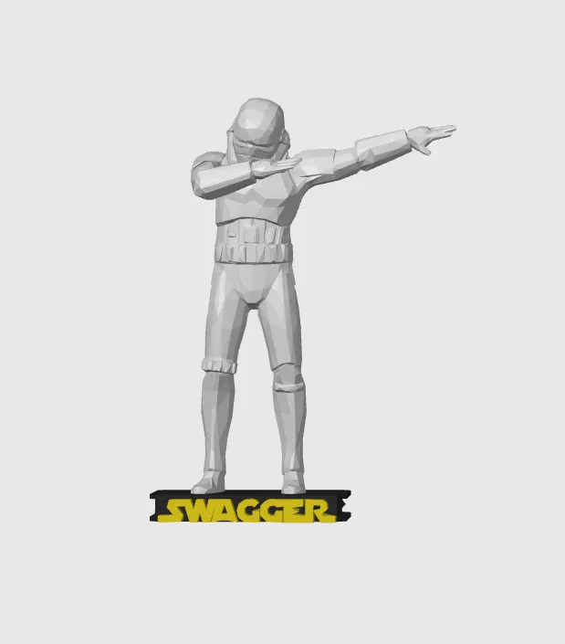Star Wars Stormtrooper dab - Free 3D Print Model - MakerWorld