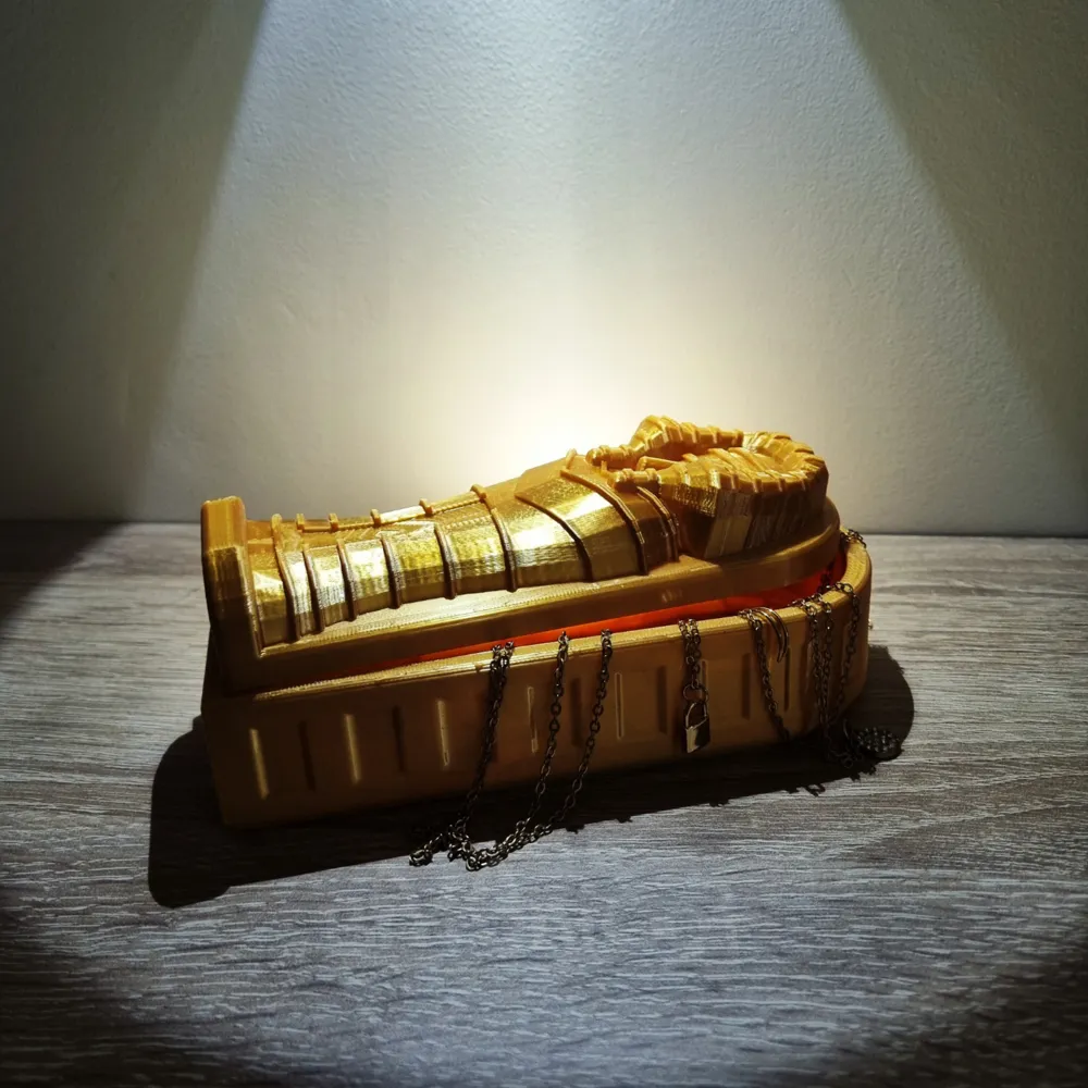 Vault: The Pharaoh's Sarcophagus - Free 3D Print Model - MakerWorld