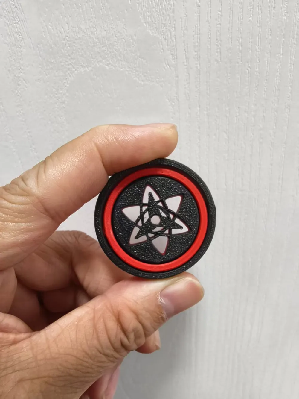Naruto Kakashi Sasuke Itachi Sharingan Fidget Spinner - Free 3D Print ...