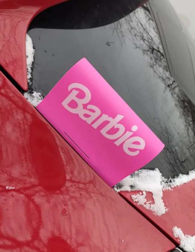Barbie Car Tag by shark.biuro24 - MakerWorld