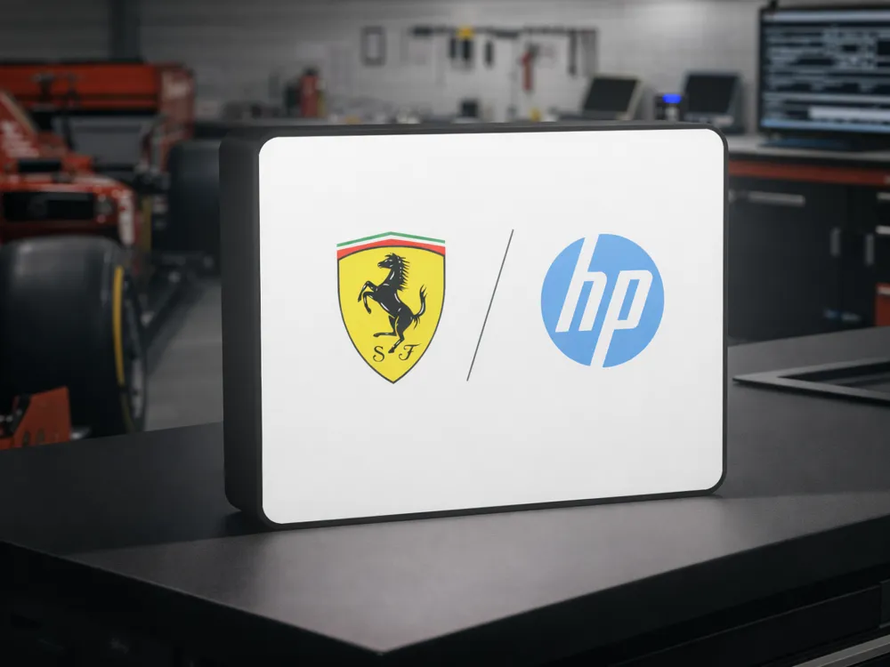 Luminária Ferrari HP F1 Team 2026 - Modelo gratuito para impressão 3D ...