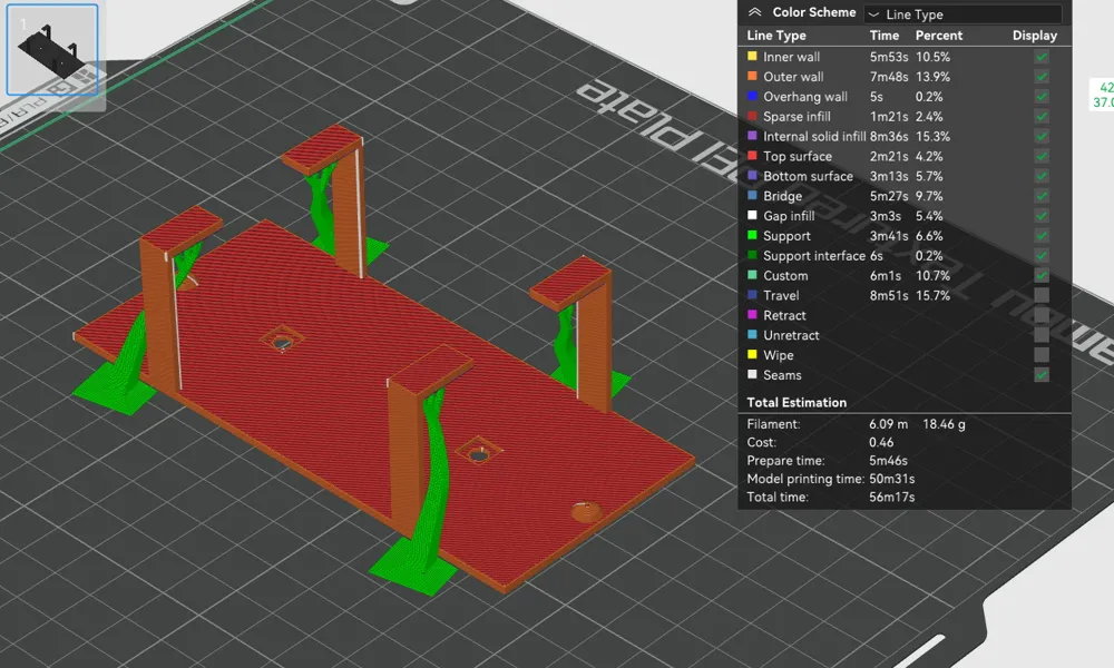 Power Brick Mount (Customizable OpenSCAD file included) by E - MakerWorld