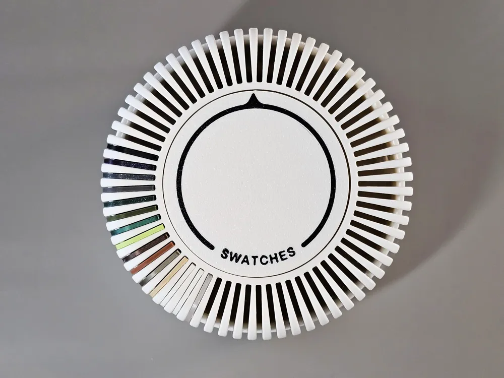 Filament Swatch Wheel PRO - Free 3D Print Model - MakerWorld