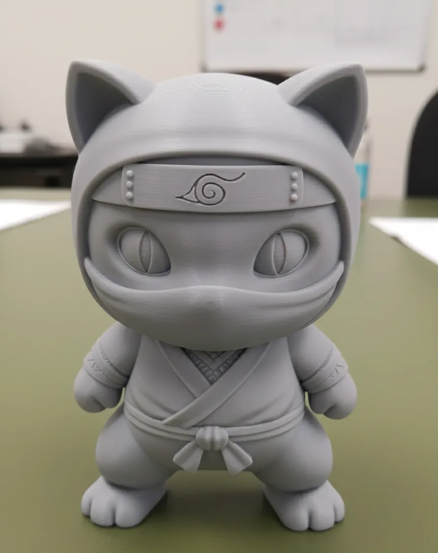 Ninja Cat - Modelo de impresión 3D gratuito - MakerWorld