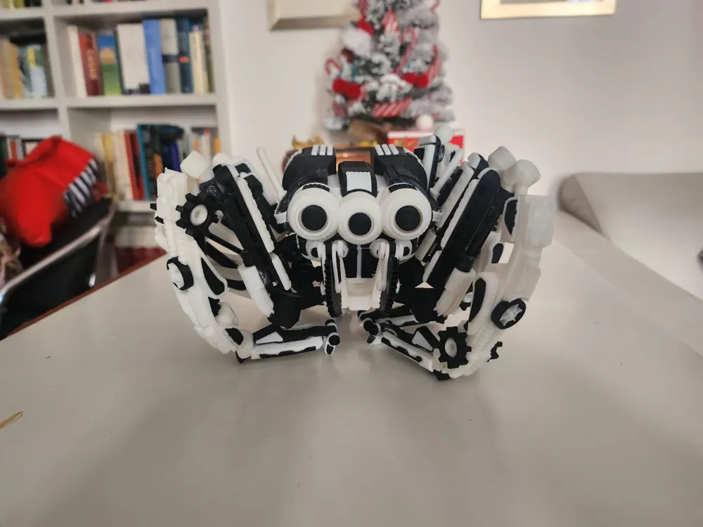 Articulated Spider Mecha – DIY Model Kit by Bulbo - MakerWorld