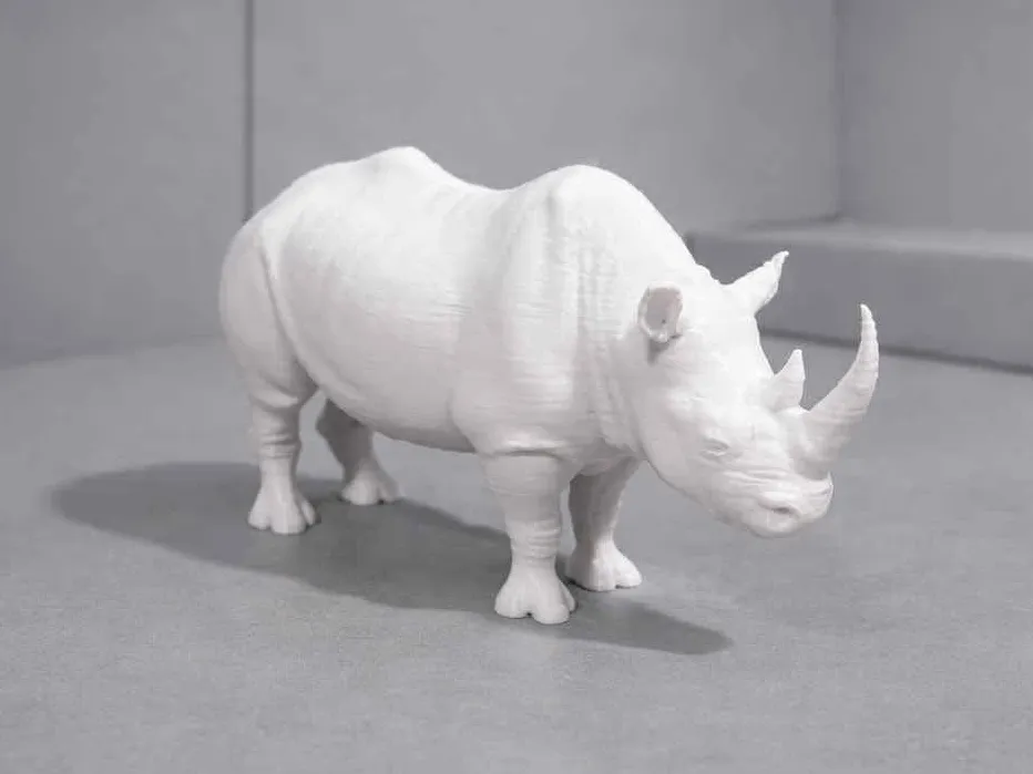Rhinoceros - Rhino - Animal - Free 3D Print Model - MakerWorld