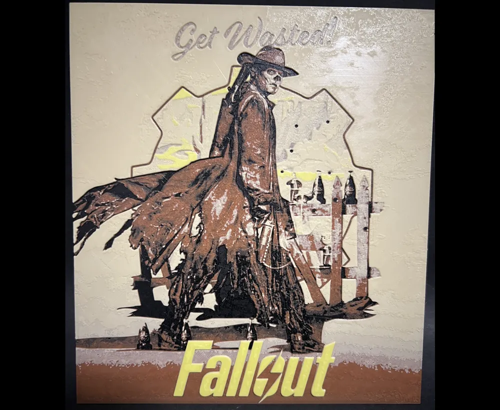 Fallout Series Poster - Ghoul Cooper by Regis - MakerWorld