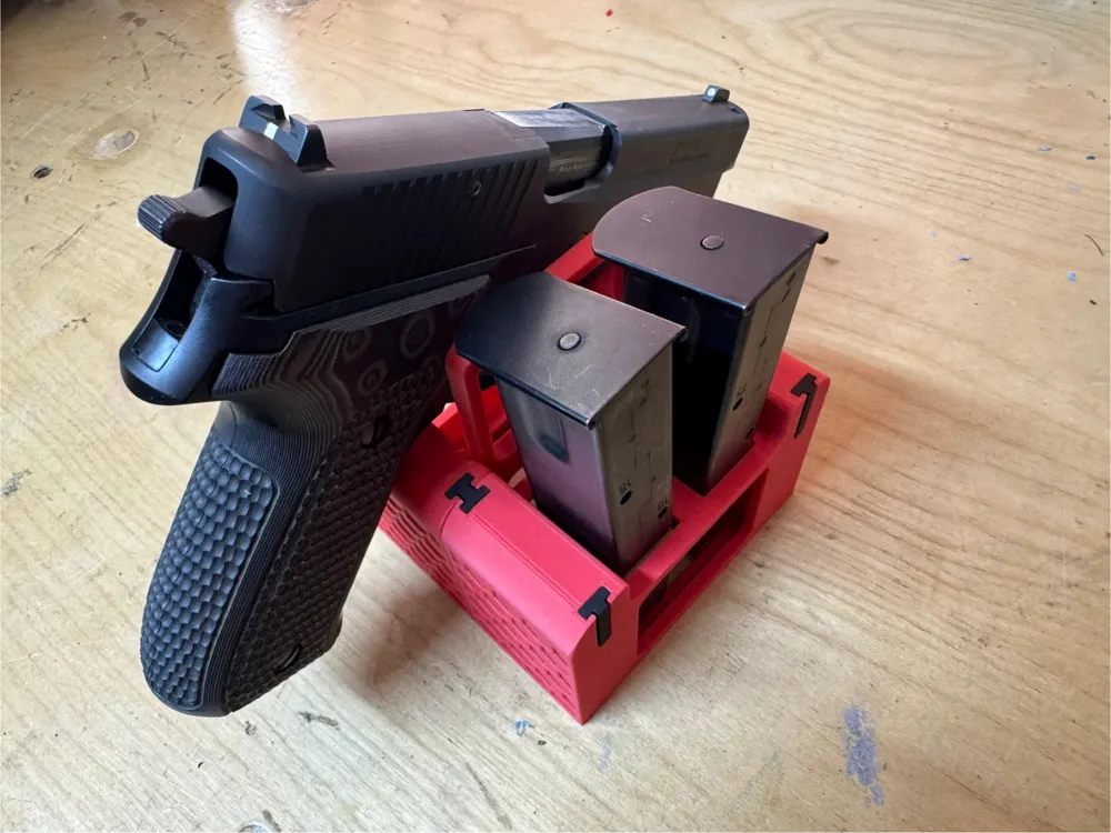 Modular Pistol Rack / Holder by Match_King - MakerWorld