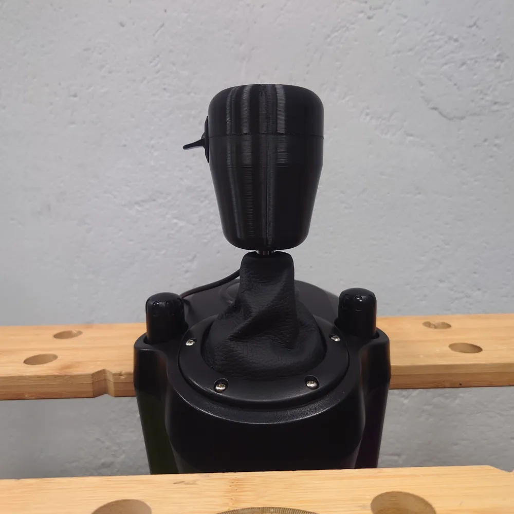 18 Speed Gear Shift Knob for Logitech Shifter - Free 3D Print Model - MakerWorld