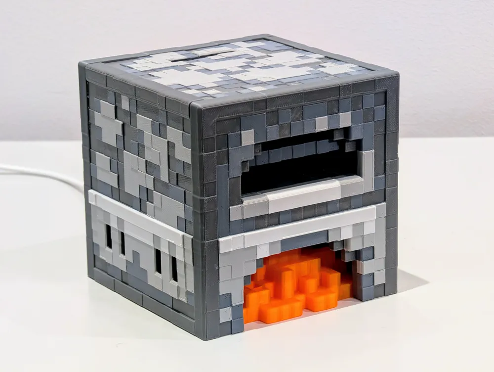 Minecraft Ofen abschließbare Spardose & Nachtlicht von MOSS 3D ...