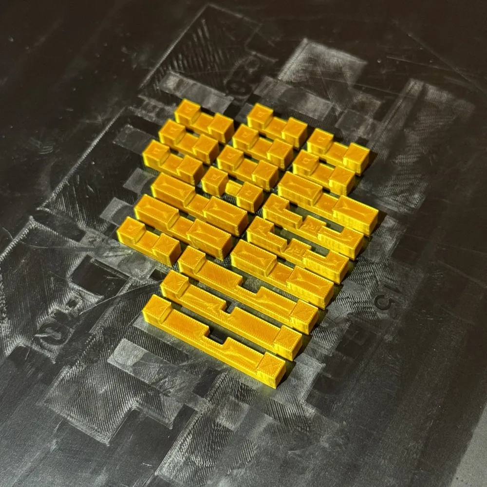Mini 3D Puzzle - Crystal Cubic (19pcs) by Downhill_Solutions - MakerWorld