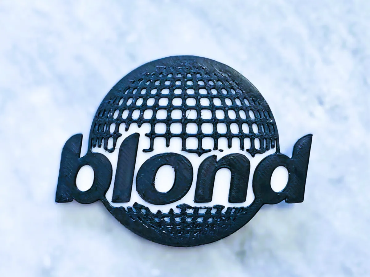 Frank Ocean's Blond pin / badge - Free 3D Print Model - MakerWorld
