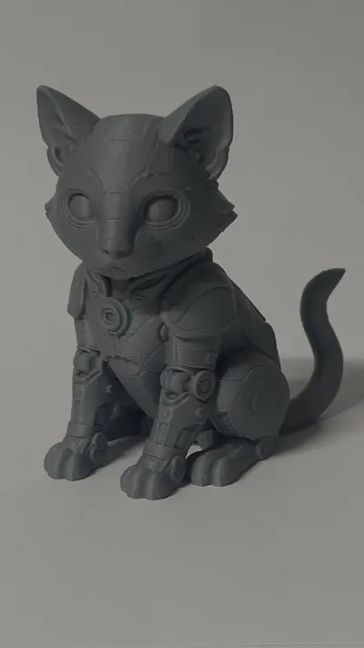 Robot Cat by Loligo MakerWorld: Download Free 3D Models