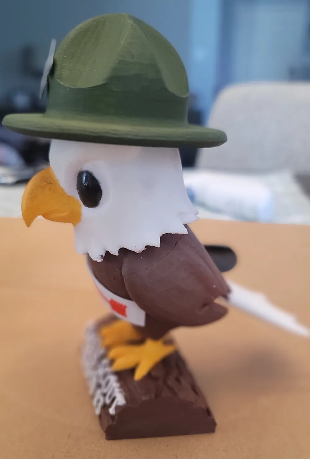 BSA Eagle Scout Cake Topper - Free 3D Print Model - MakerWorld