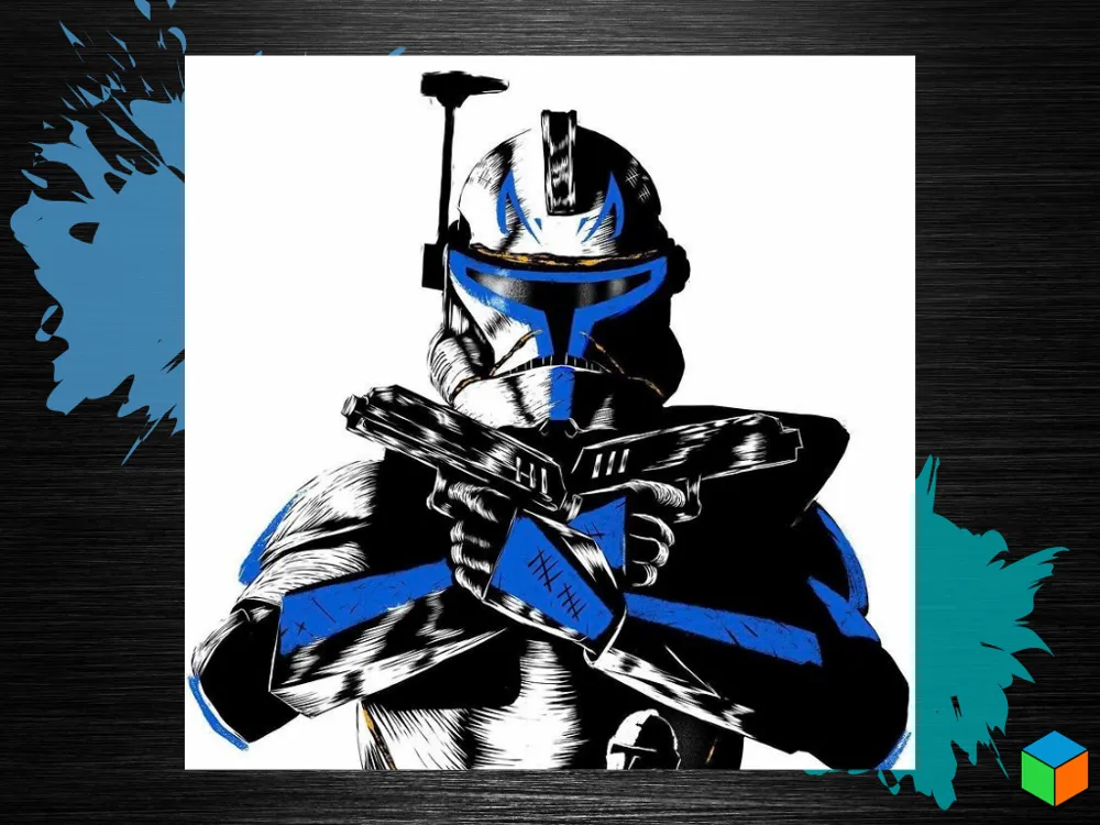 Captain Rex - 501st Legion Tribute Hueforge - Free 3D Print Model ...