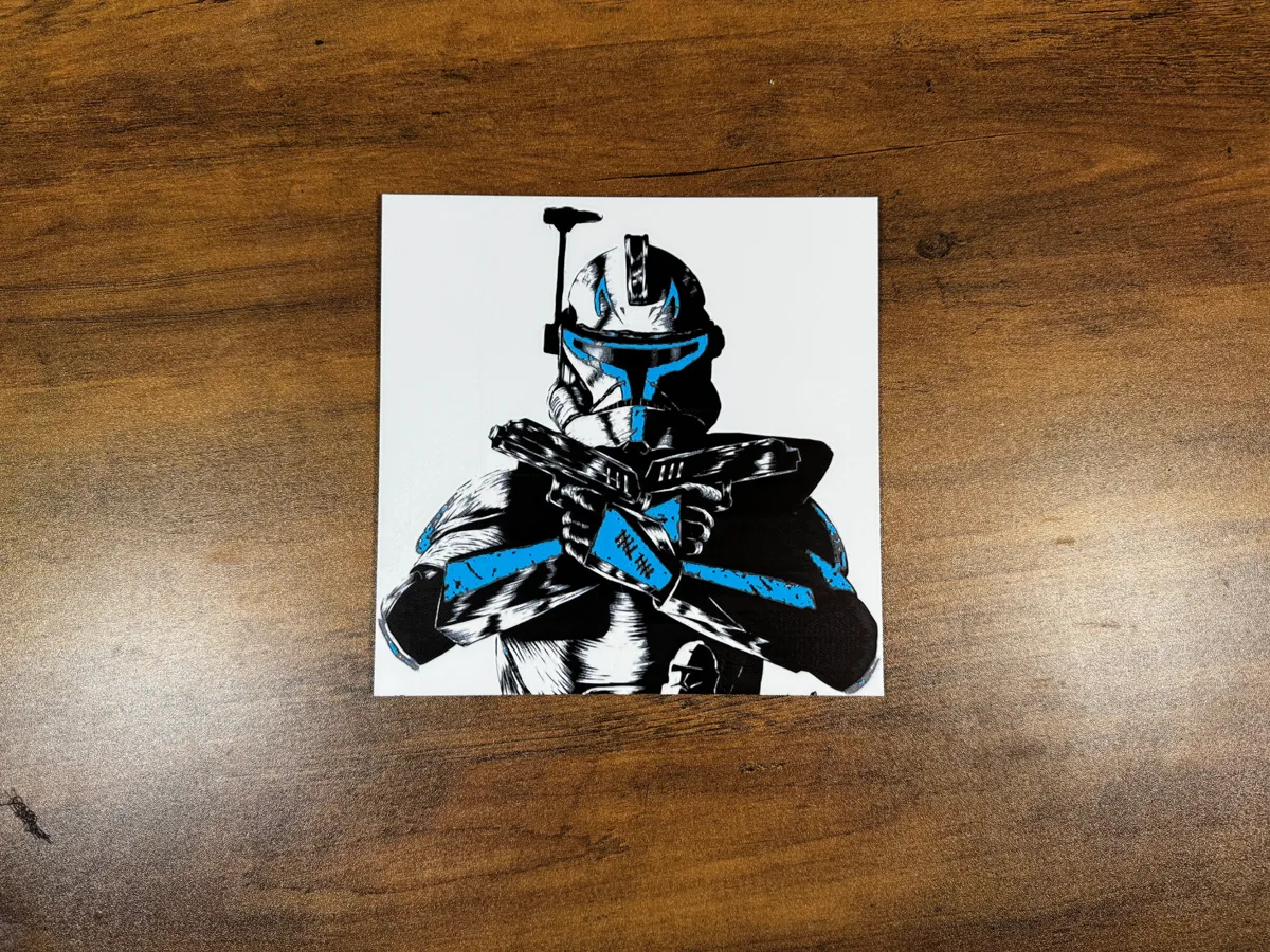 Captain Rex - 501st Legion Tribute Hueforge by 3D Prints By Vic ...