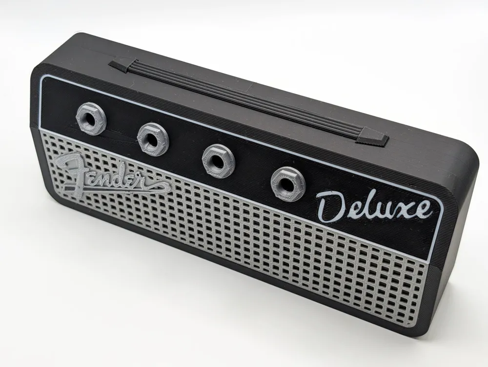 Fender amp key hanger by Spin3D MakerWorld: Download Free 3D Models