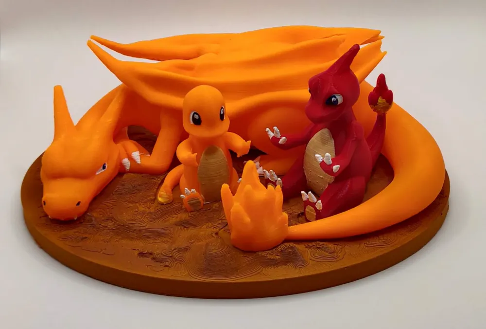 Pokemon Charizard Family Camp Light by Dragomin MakerWorld: Download ...