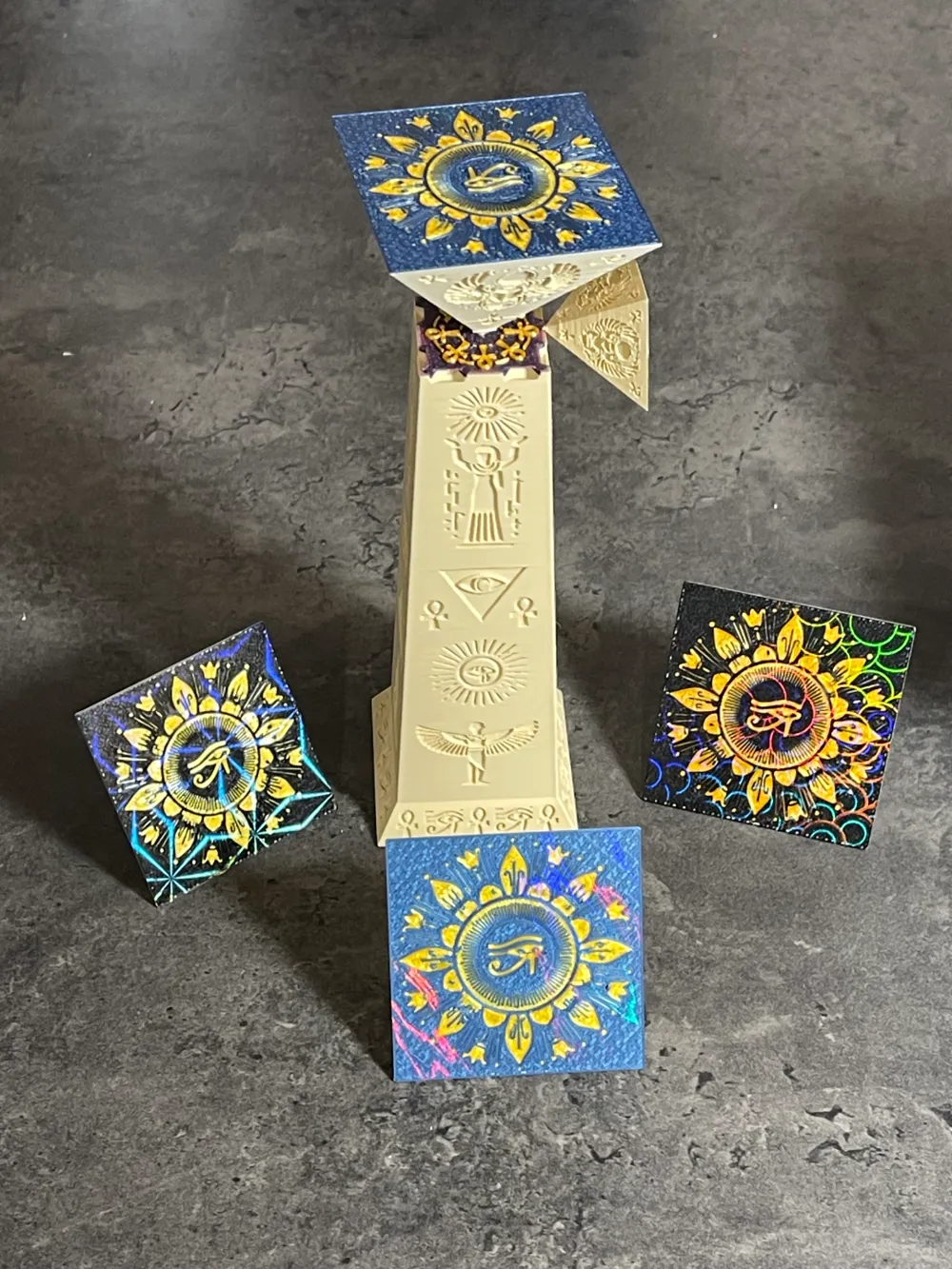 Der Enigma-Turm (ohne Elektronik) von Prime Tower Designs - MakerWorld