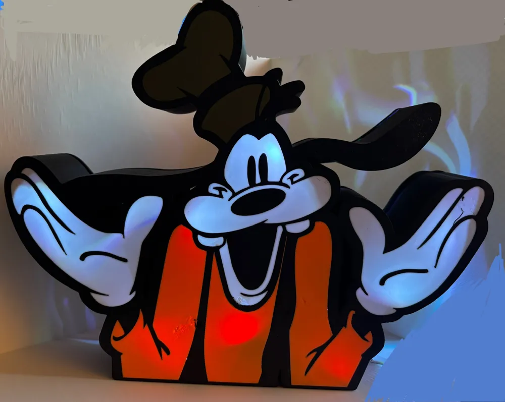 Goofy Light Box by ABurke MakerWorld: Download Free 3D Models