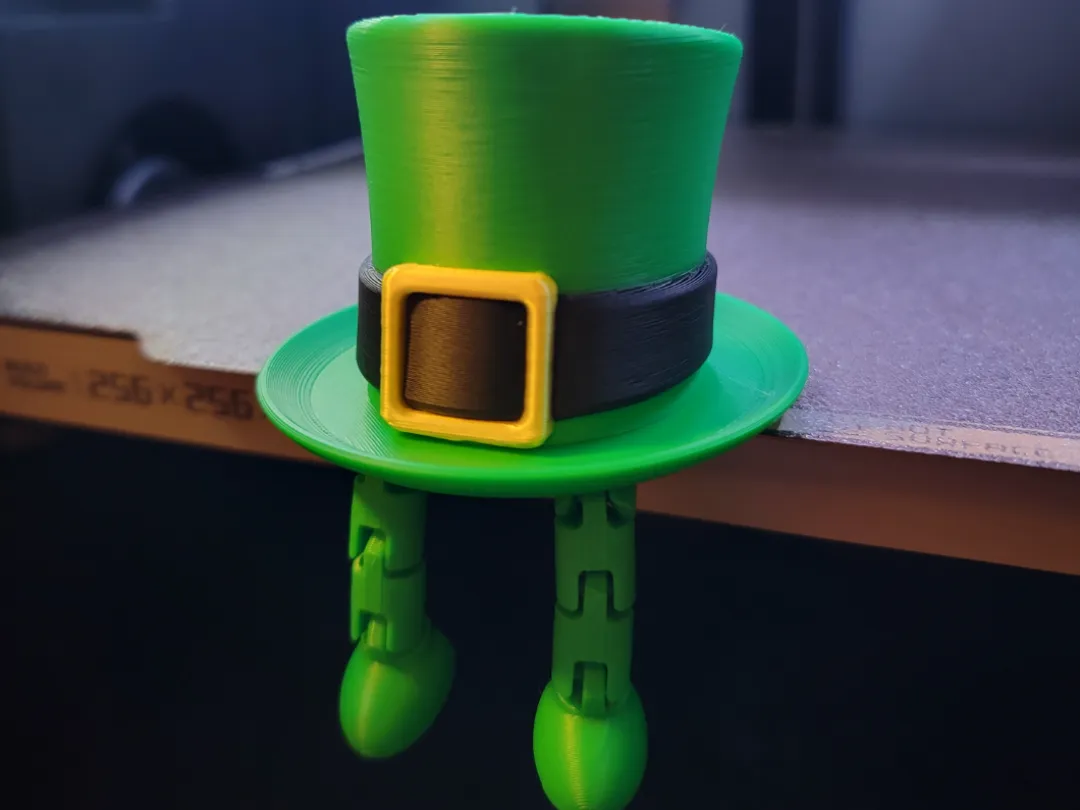 Articulated St. Patricks day hat by Tresca3D MakerWorld: Download Free ...