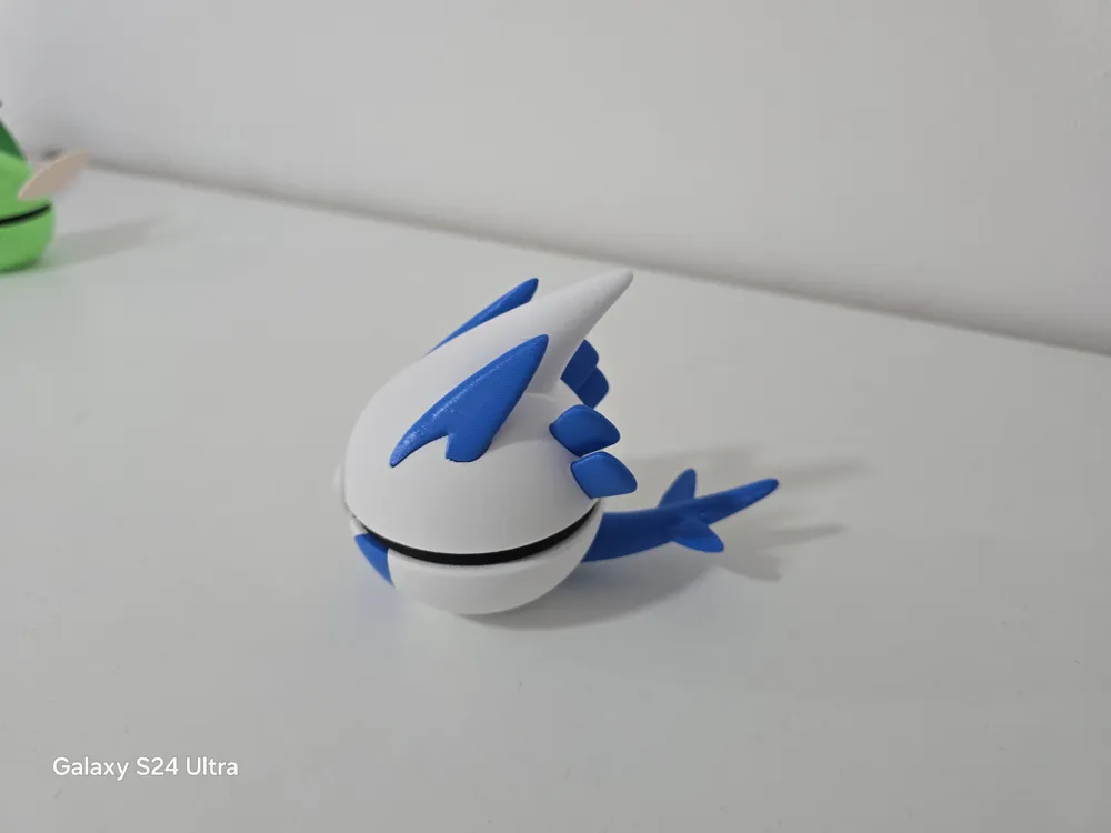 #0249 Lugia Pokéball - Multiparts by 3D Girl MakerWorld: Download Free ...