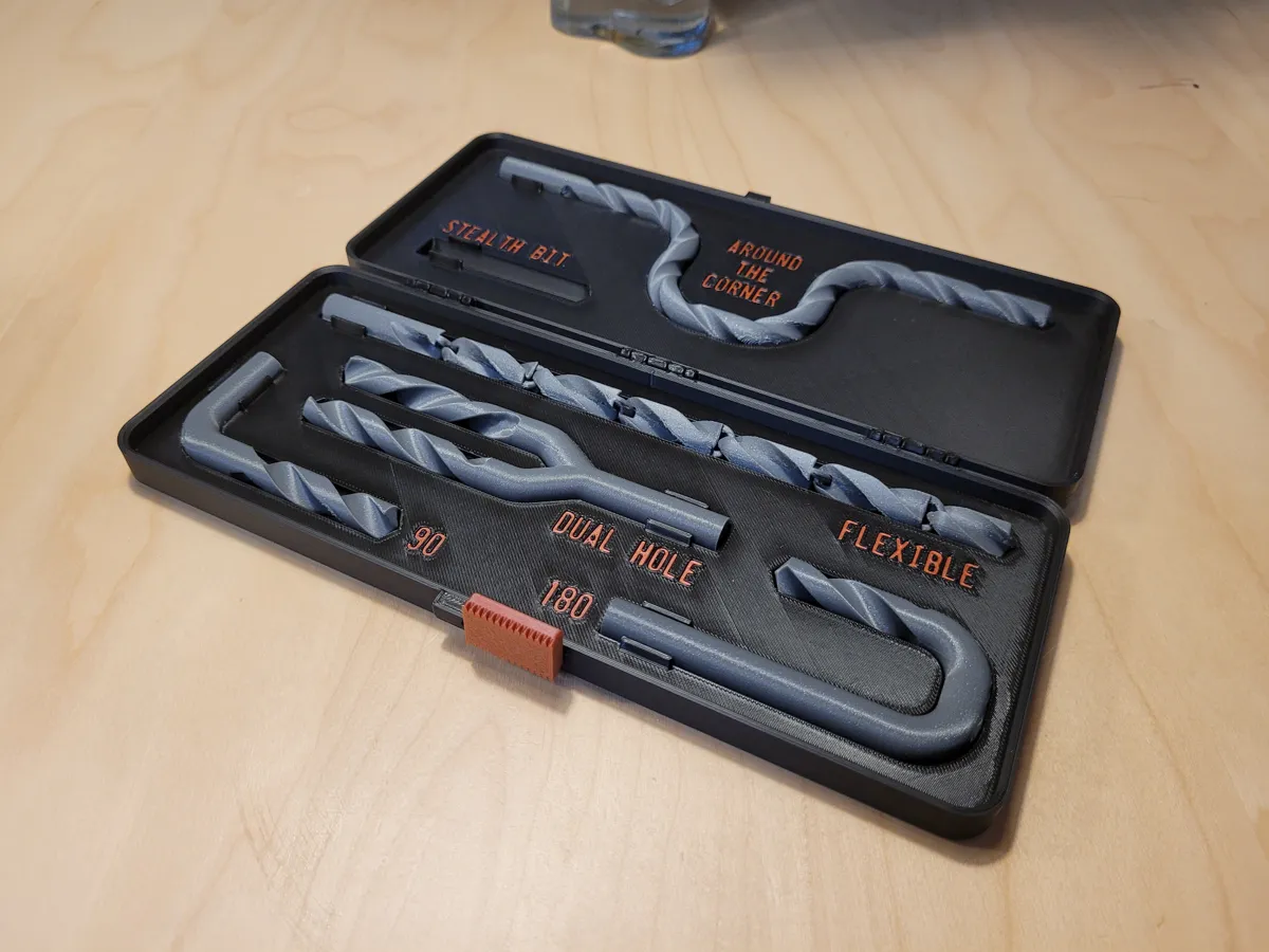 Advanced Drill Bit Case (PiP) - Free 3D Print Model - MakerWorld