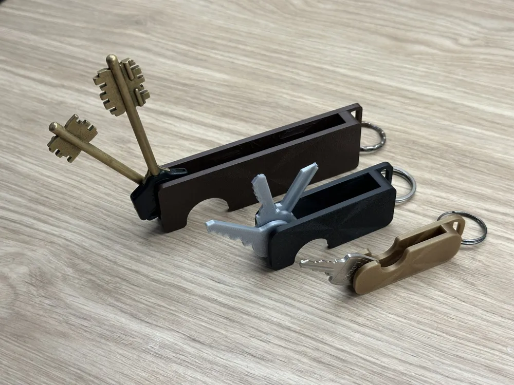 Key Case – Fully Printed | Customizable - Free 3D Print Model - MakerWorld