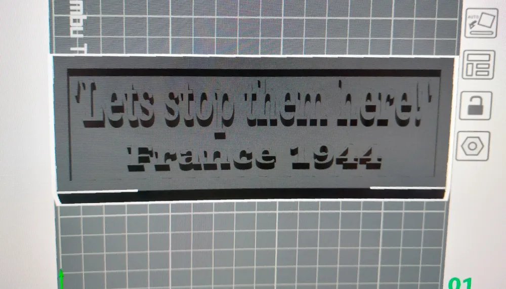 World War II Diorama Text Sign, France, 1944 by Bram Cleuskens - MakerWorld