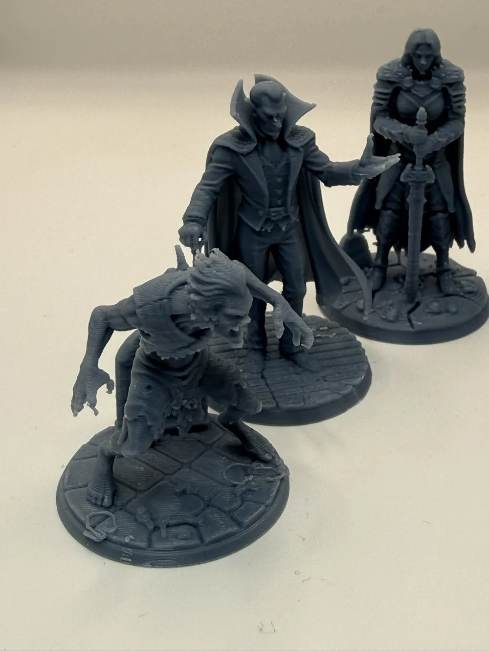 set 4 vampires for dungeons and dragons - Free 3D Print Model - MakerWorld