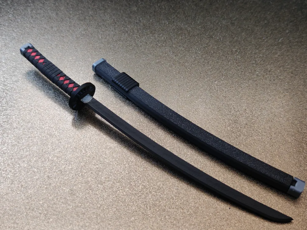 [MiniBlade]Demon slayer Sword TANJIRO KAMADO by hwch19 MakerWorld ...