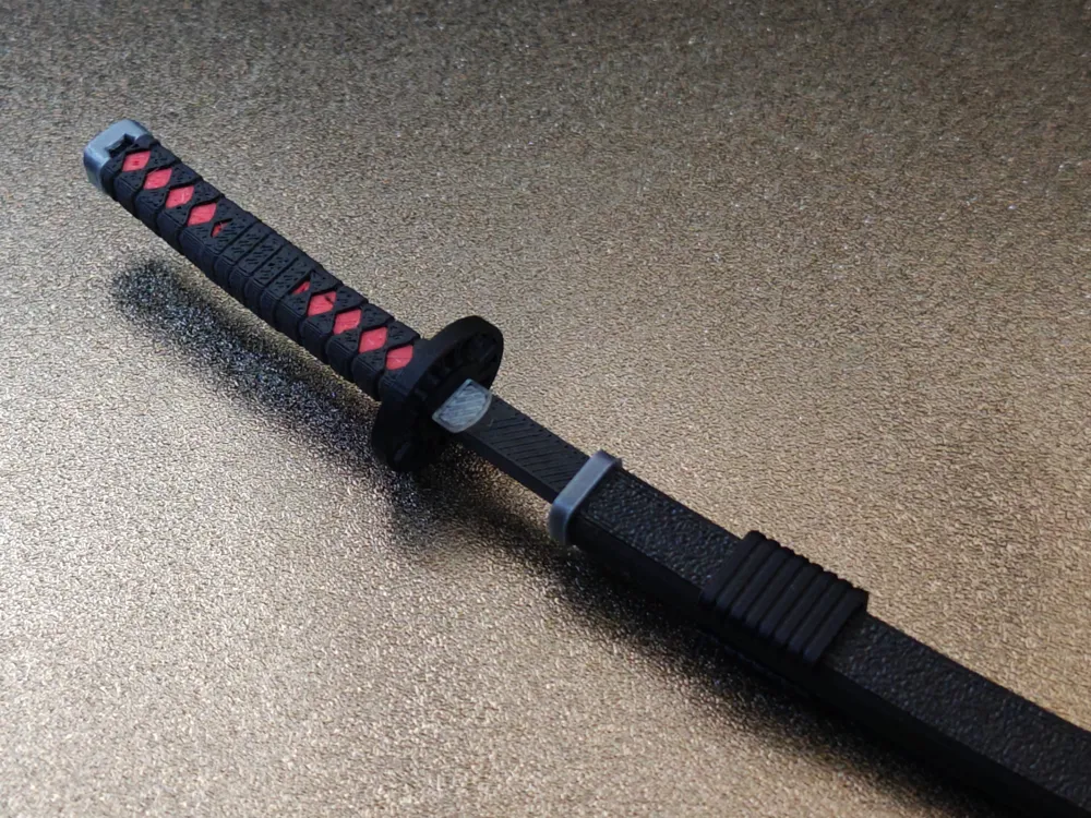 [MiniBlade]Demon slayer Sword TANJIRO KAMADO by hwch19 MakerWorld ...