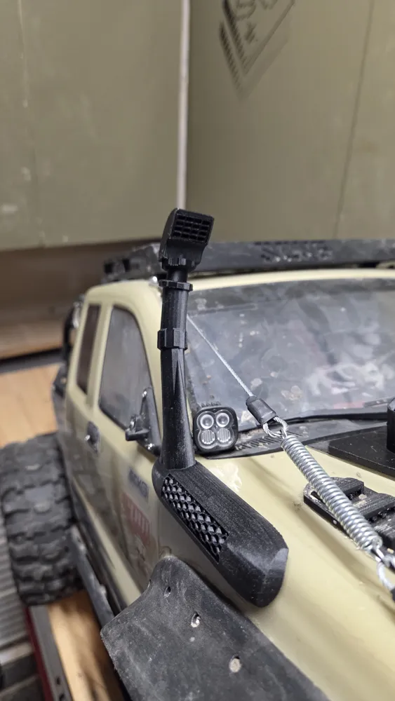 SCX6 Snorkel - Free 3D Print Model - MakerWorld