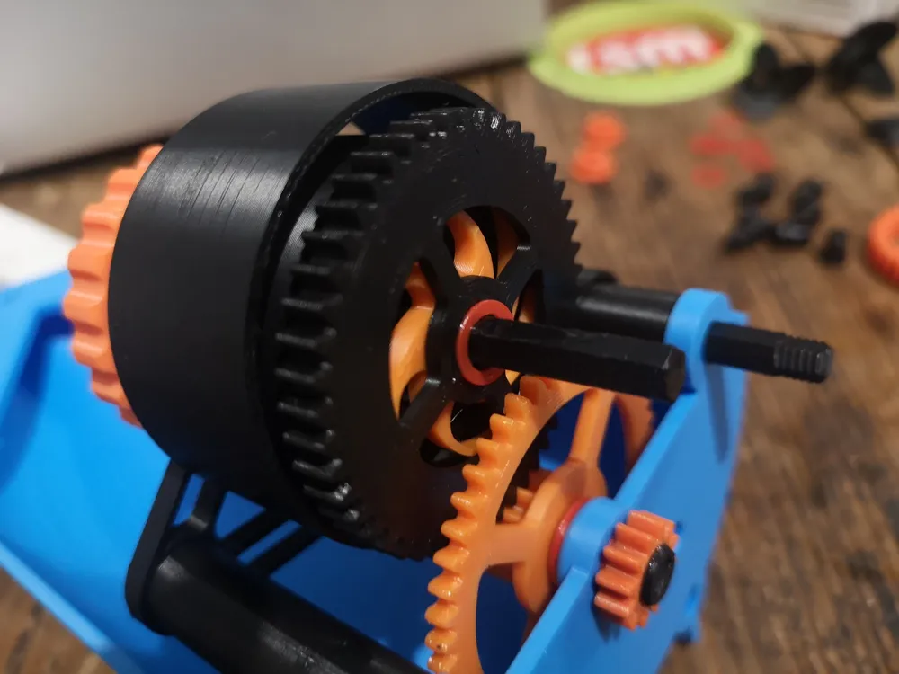 弹簧船 - 100% 3D打印 - 发条机制 来自 AD-Concept MakerWorld：免费下载 3D 模型